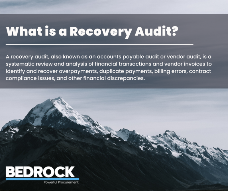 Recovery Audit Preparation Guide - myBedrock